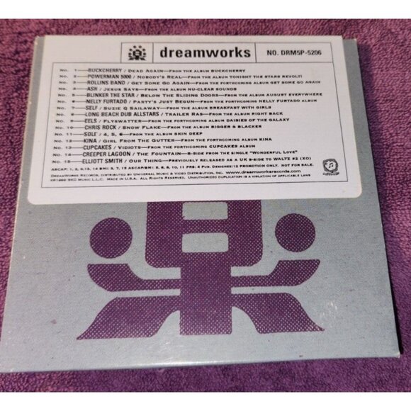 Media | Dreamworks Back To School Domestic Sampler Cd 1999 Powerman ...